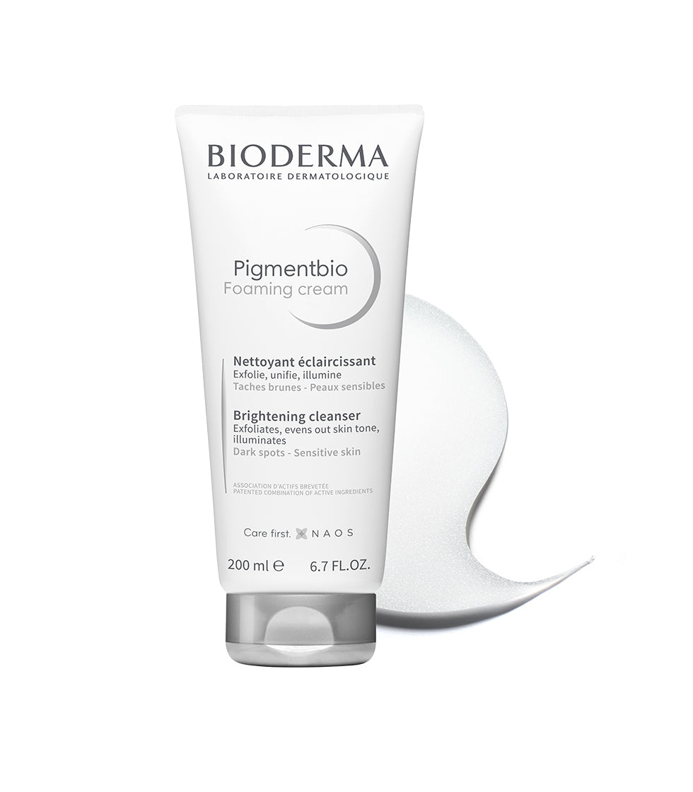 Pigmentbio Foaming Cream - Brightening Exfoliating Cleanser For Dark S ...